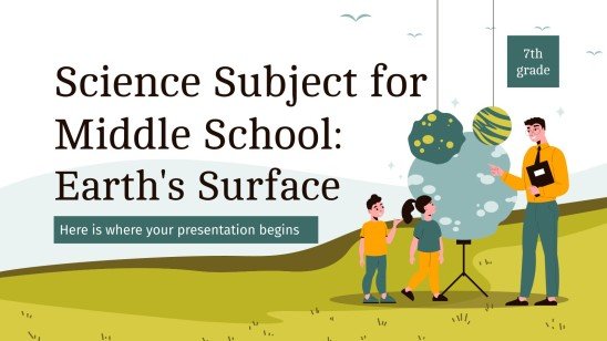 Science: Earth's Surface | Google Slides & PowerPoint