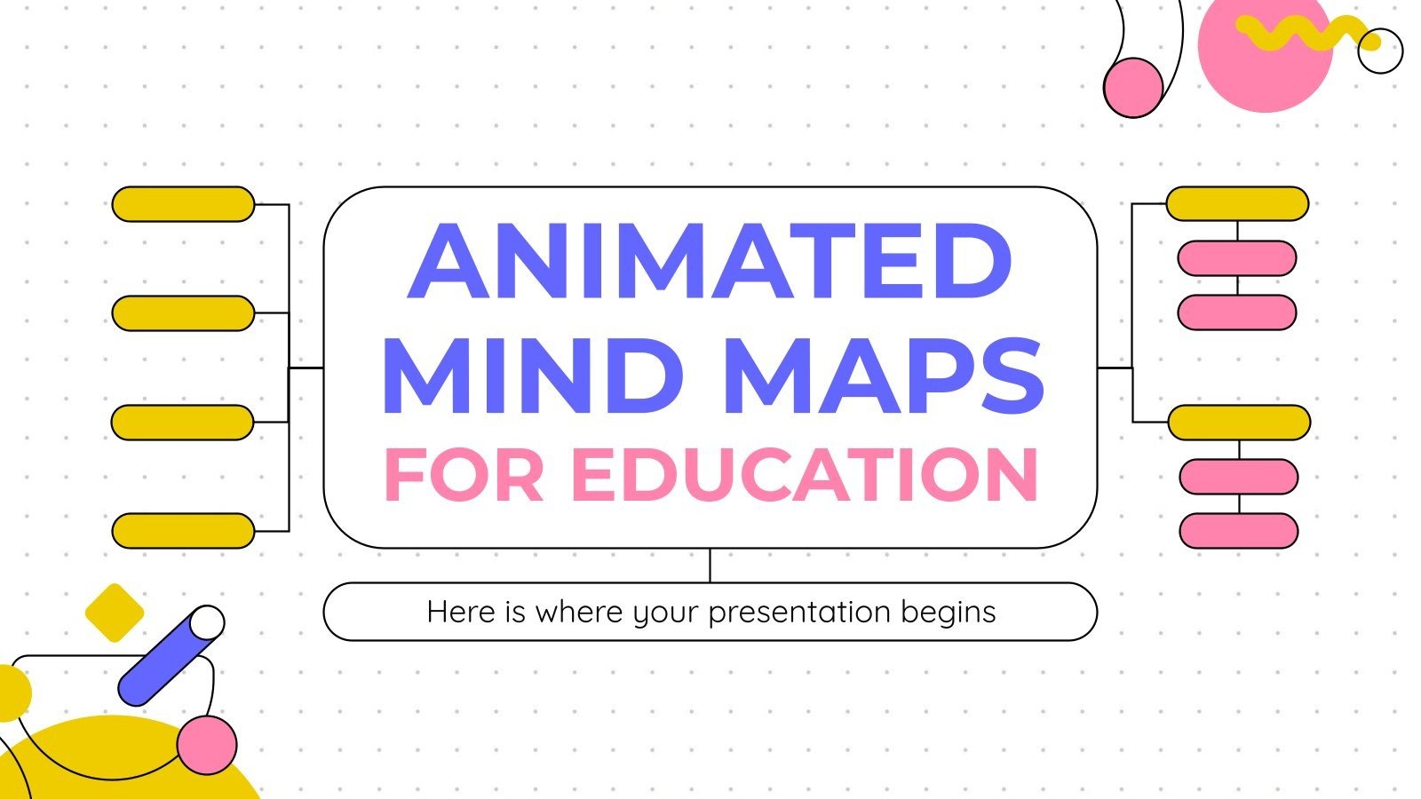 Mapas mentales animados | Plantilla de PowerPoint