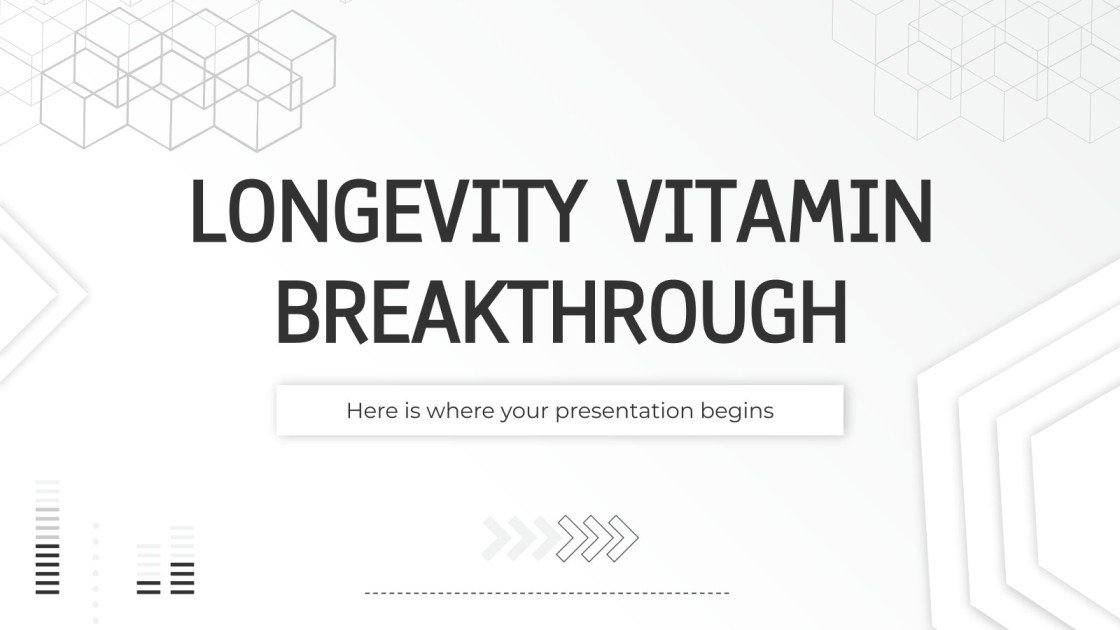 Longevity Vitamin Breakthrough | Google Slides & PowerPoint