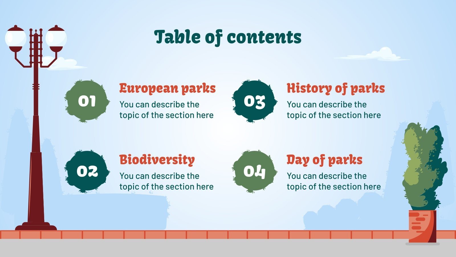 European Day of Parks | Google Slides & PowerPoint