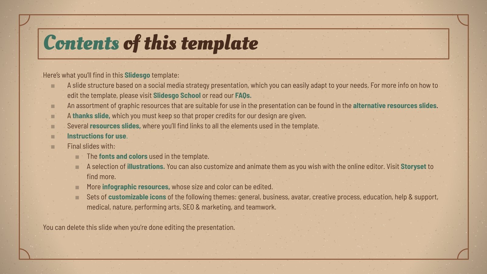 Vintage Camera Pictures for Social Media | Google Slides & PPT