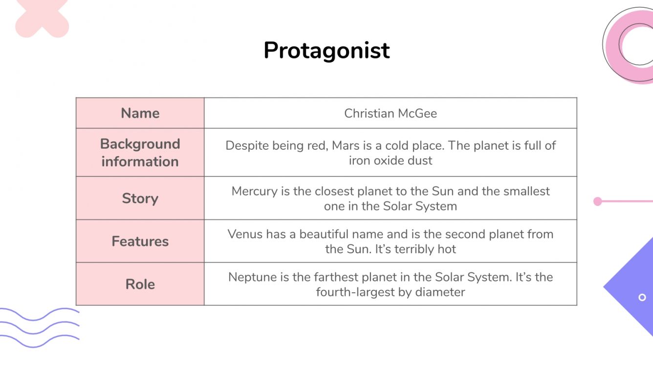 Writing Book Report Google Slides & PowerPoint template
