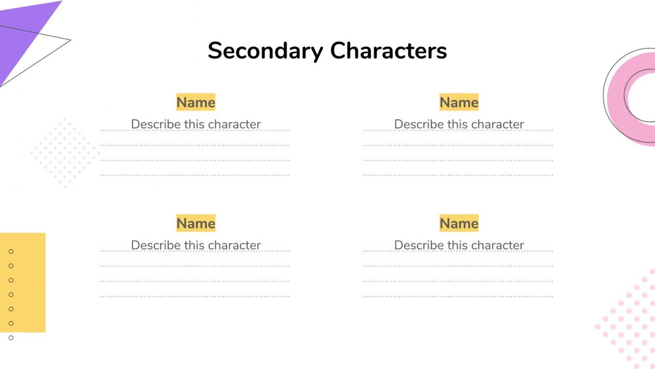 Writing Book Report Google Slides & PowerPoint template