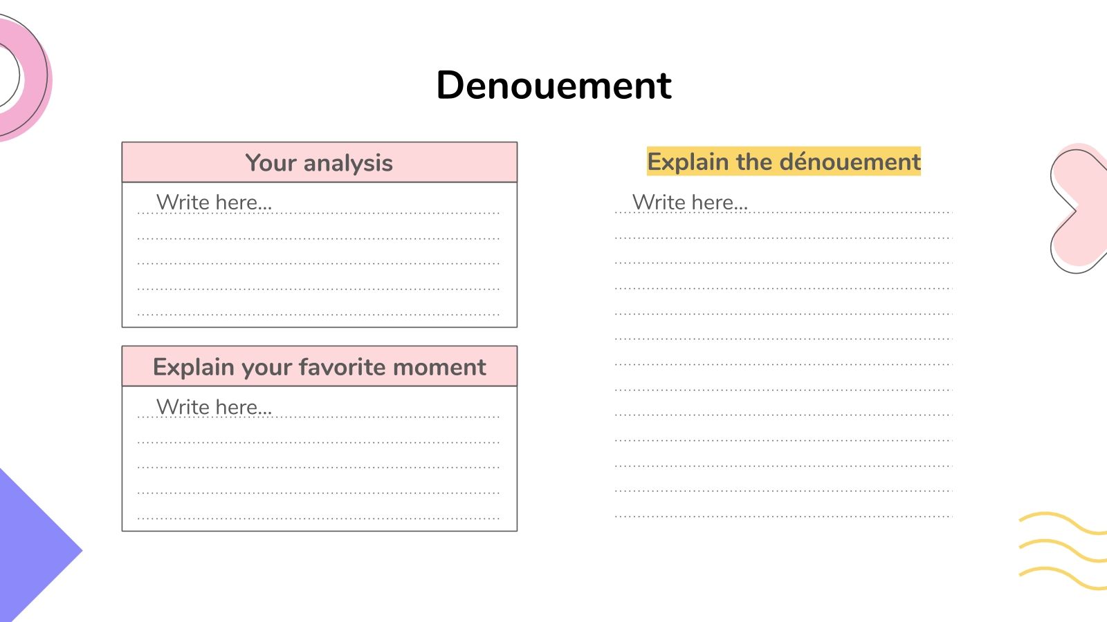 Writing Book Report Google Slides & PowerPoint template