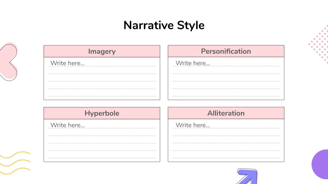 Writing Book Report Google Slides & PowerPoint template