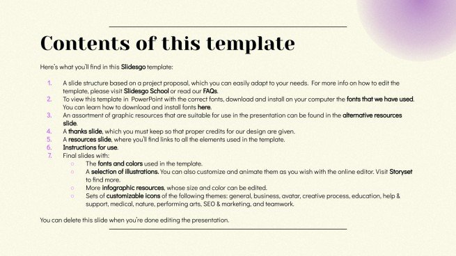 Social Work Project Proposal | Google Slides & PPT template