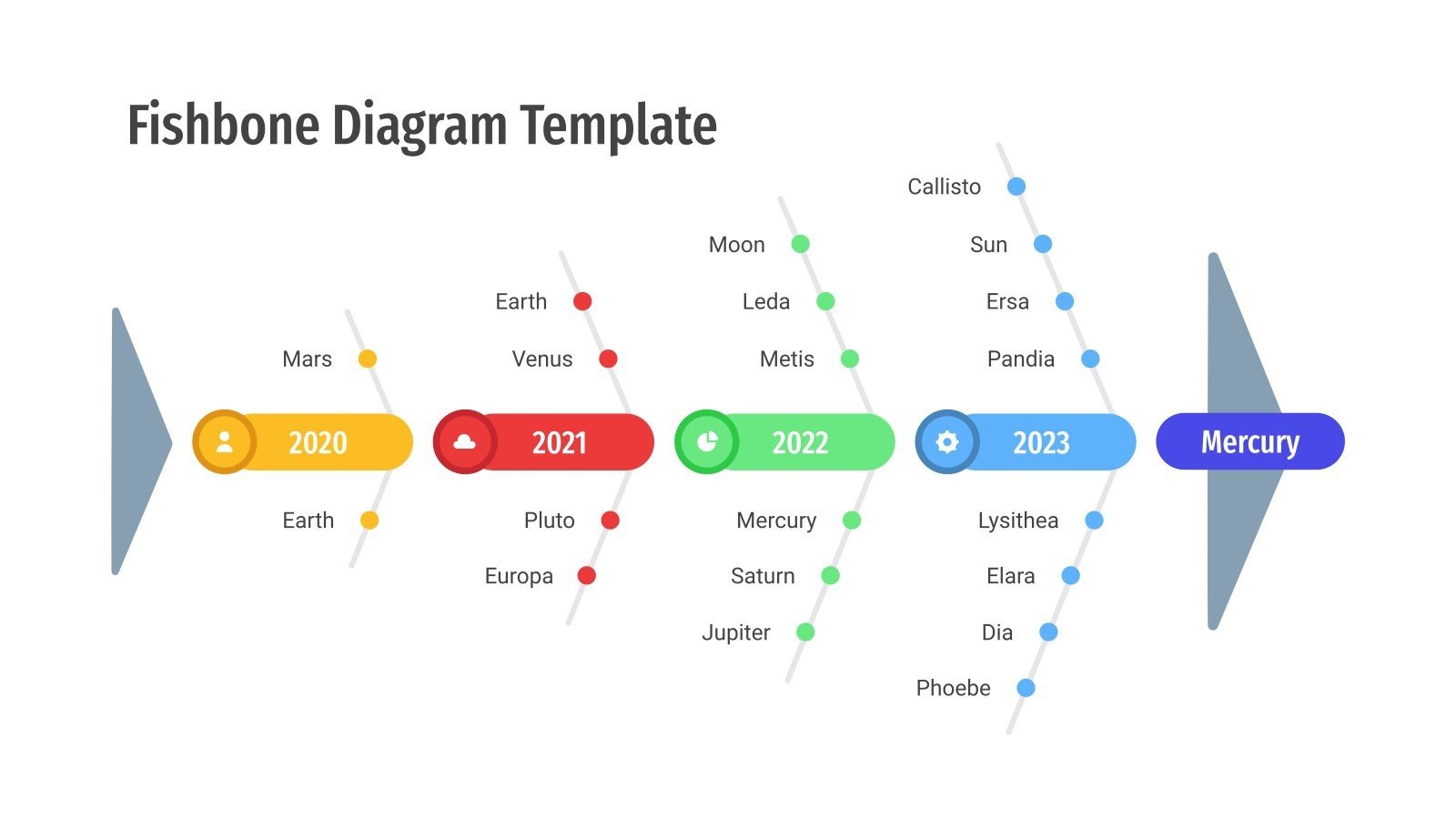 Free Fishbone Infographics for Google Slides and PowerPoint