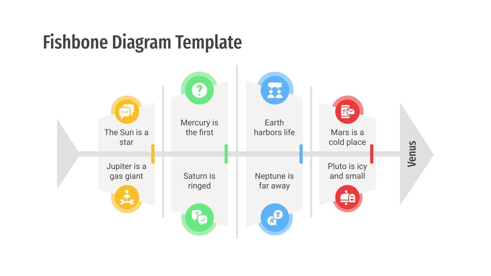 Free Fishbone Infographics for Google Slides and PowerPoint