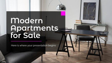 Modern Apartments for Sale | Google Slides & PowerPoint