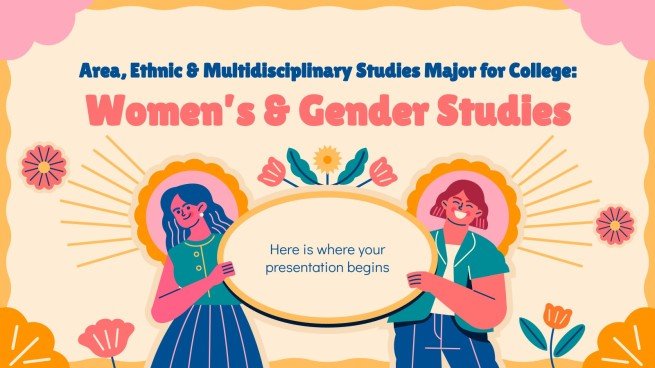 Major for College: Women's & Gender Studies | Google Slides