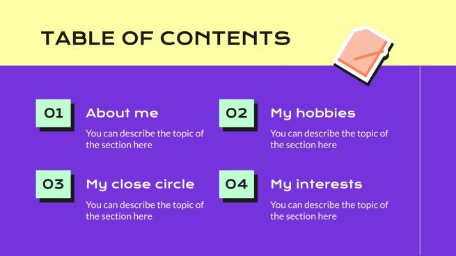 My Creative Autobiography | Google Slides & PowerPoint