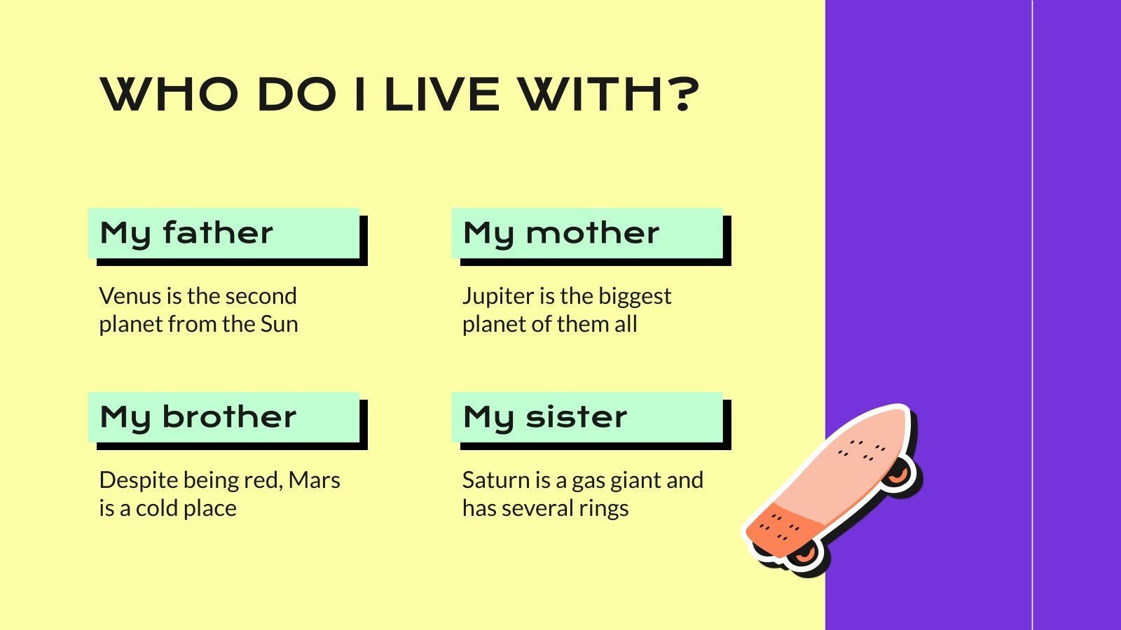 My Creative Autobiography | Google Slides & PowerPoint