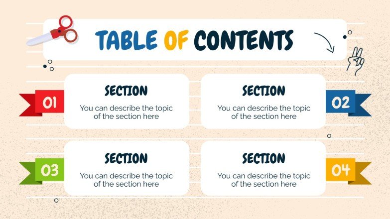 Organizador gráfico interactivo para educación | PowerPoint