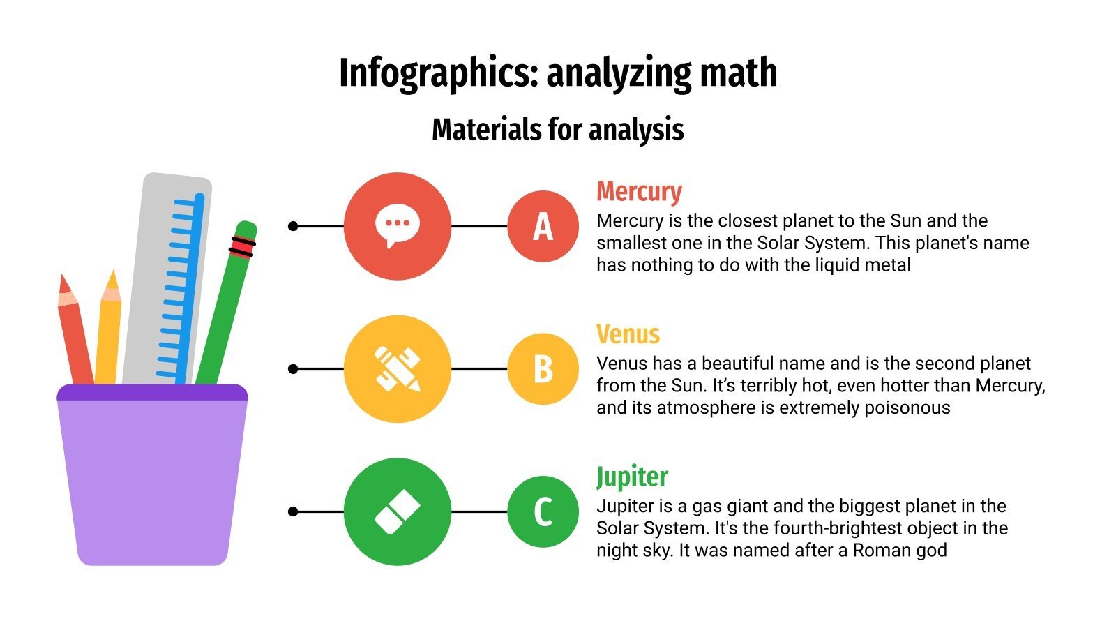 Infografías sobre matemáticas | Google Slides y PowerPoint