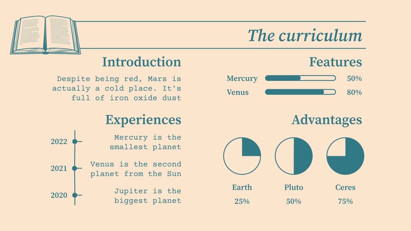 Ocean Academia Aesthetic School Center | Google Slides & PPT