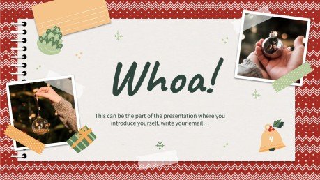 December Scrapbook Diary | Google Slides & PowerPoint