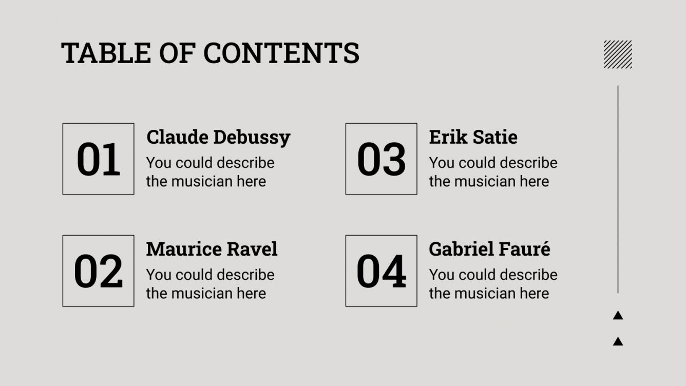 Französische Klassische Musik | Google Slides & PowerPoint