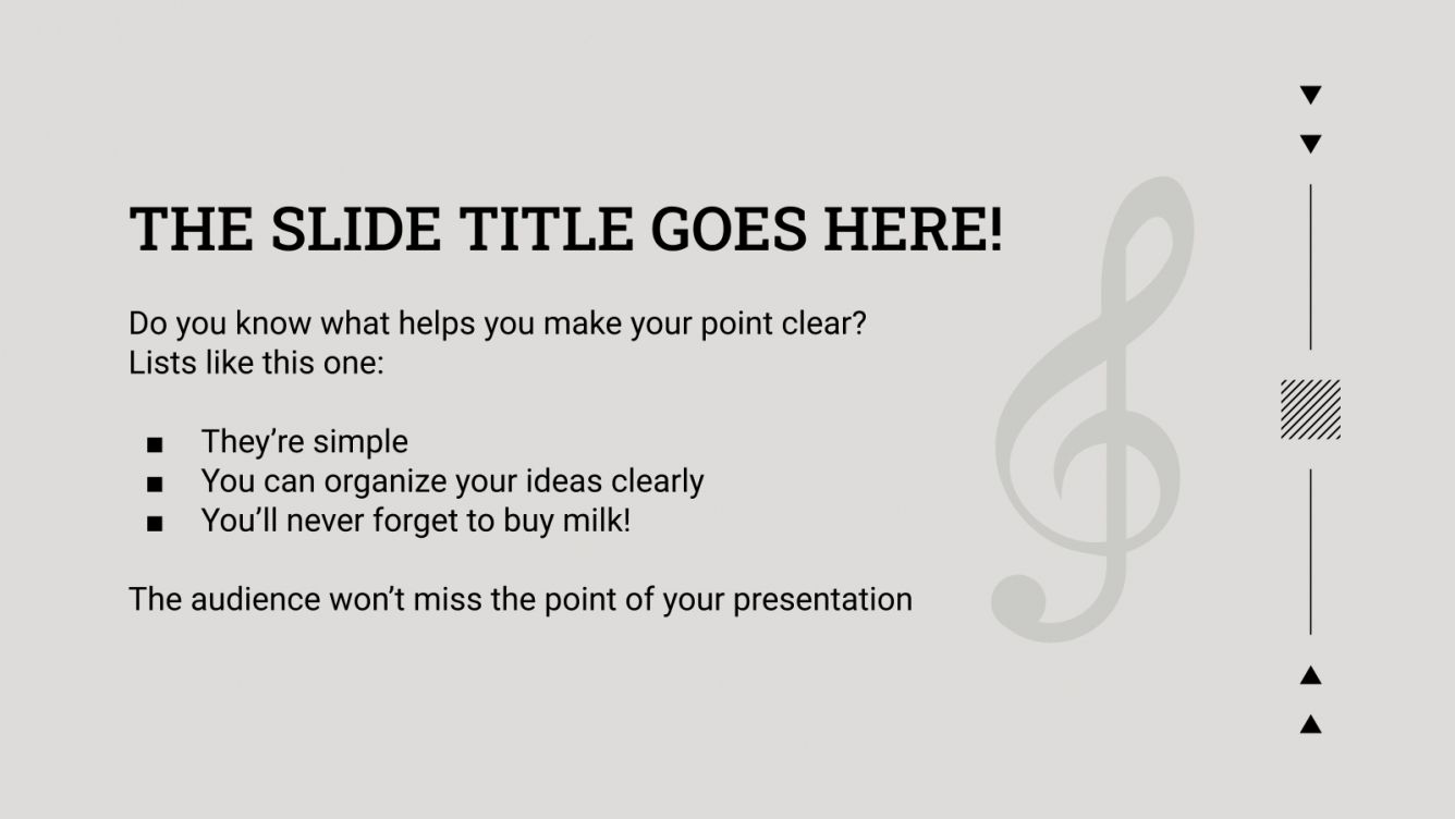 French Classical Music Google Slides & PowerPoint template