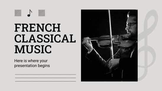 Free Classical Music templates for Google Slides & PPT