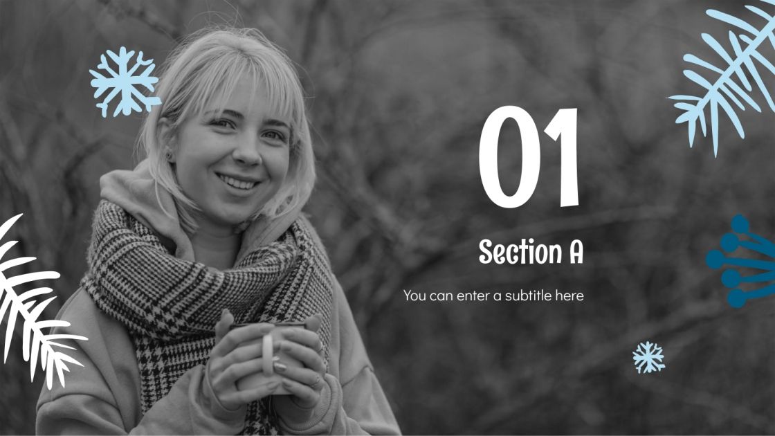 Winter Break Escapade Google Slides & PowerPoint template