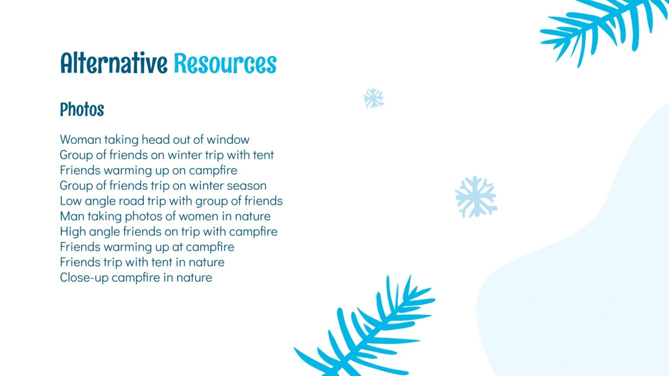 Winter Break Escapade Google Slides & PowerPoint template