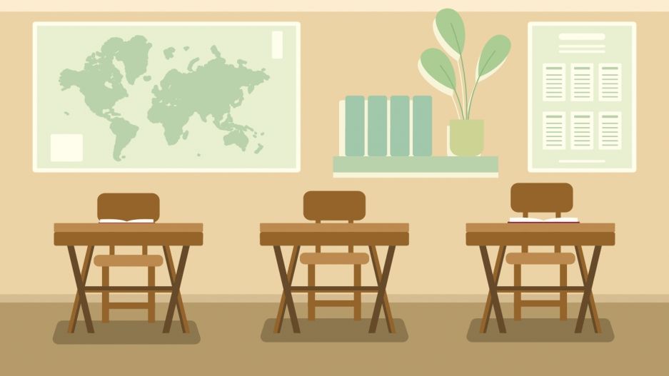 School Backgrounds for Virtual Classroom Google Slides & PPT