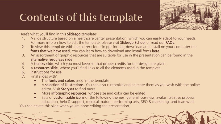 Rural Healthcare Center | Google Slides & PPT