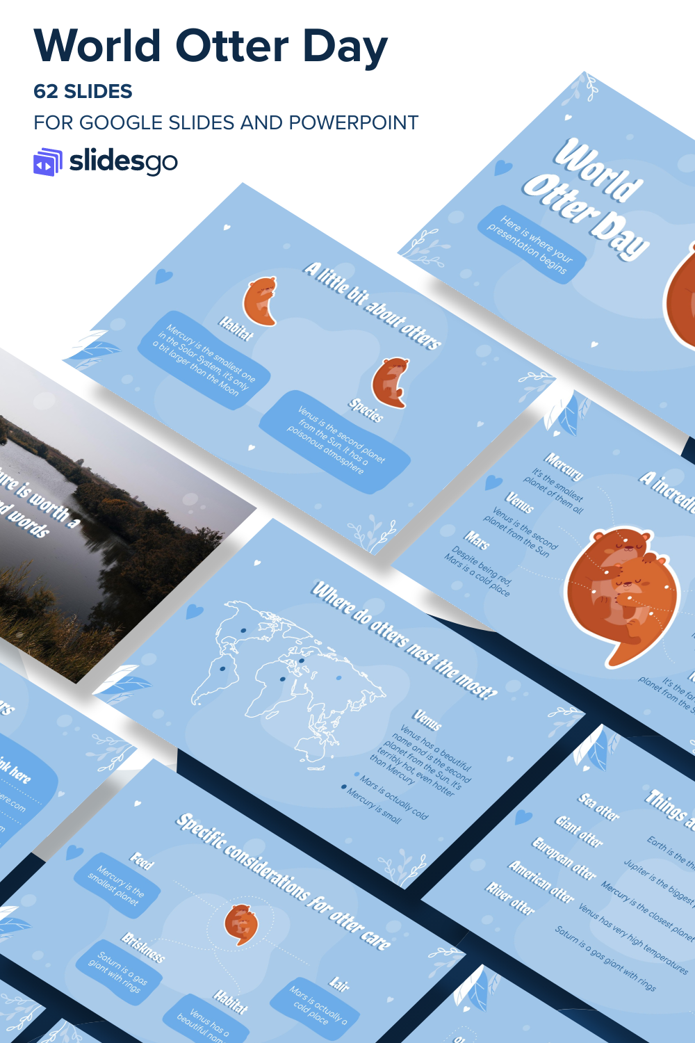 World Otter Day | Google Slides & PowerPoint