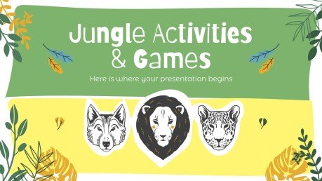Jungle Activities & Games | Google Slides & PPT
