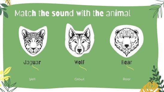 Jungle Activities & Games | Google Slides & PPT