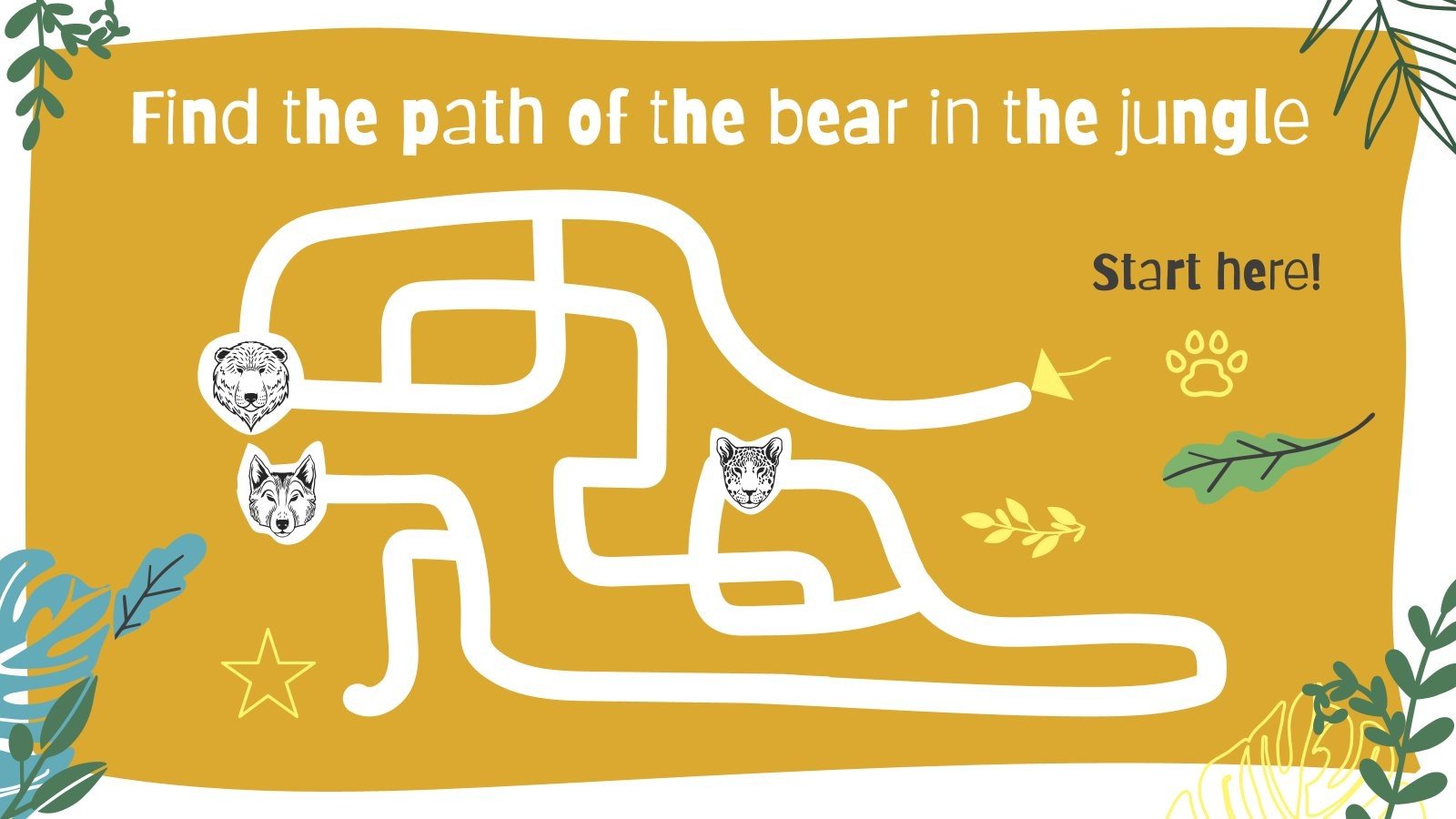 Jungle Activities & Games | Google Slides & PPT