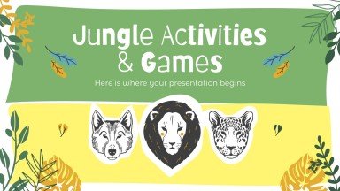 Free Google Slides & PPT templates inspired by the jungle