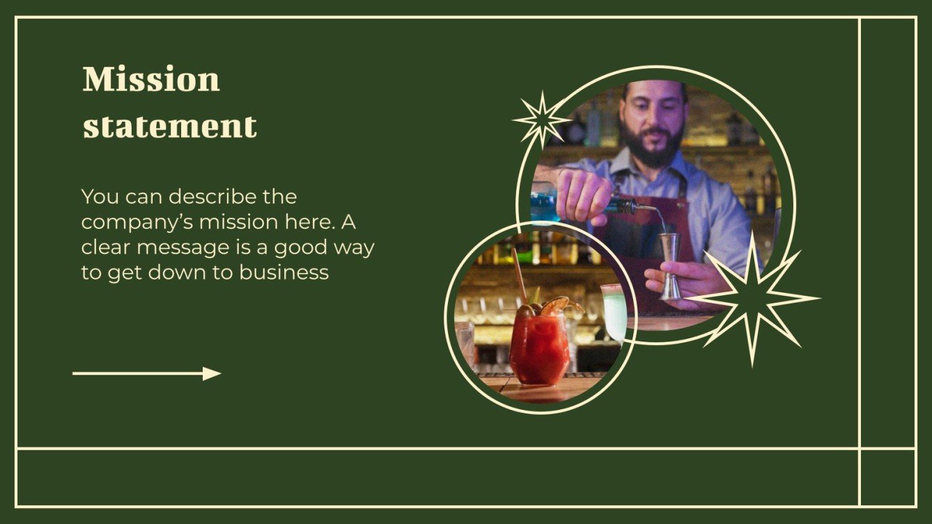 Drinks & Beverages Brand Business Plan | Google Slides & PPT