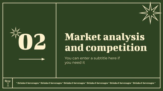 Drinks & Beverages Brand Business Plan | Google Slides & PPT