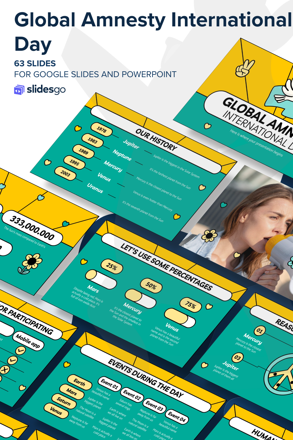 Global Amnesty International Day | Google Slides & PowerPoint