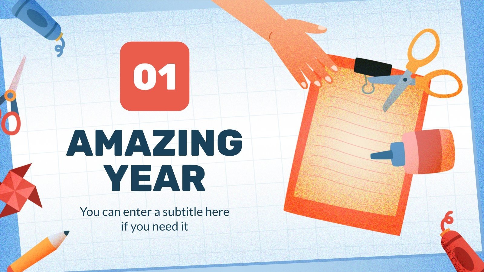 Elementary End of Year Memory Book | Google Slides & PPT