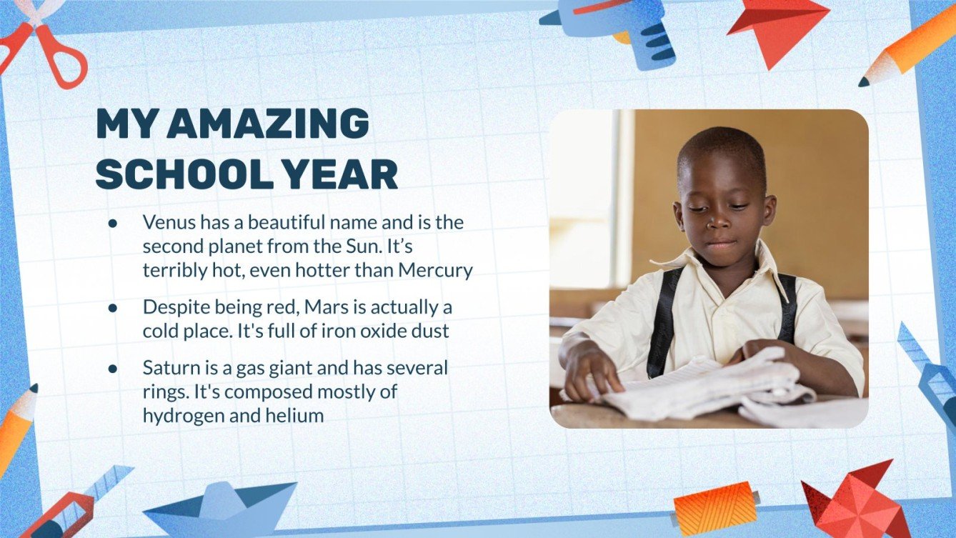 Elementary End of Year Memory Book | Google Slides & PPT