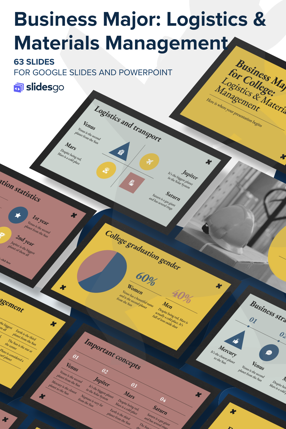 Logistics & Materials Management Major | Google Slides & PPT