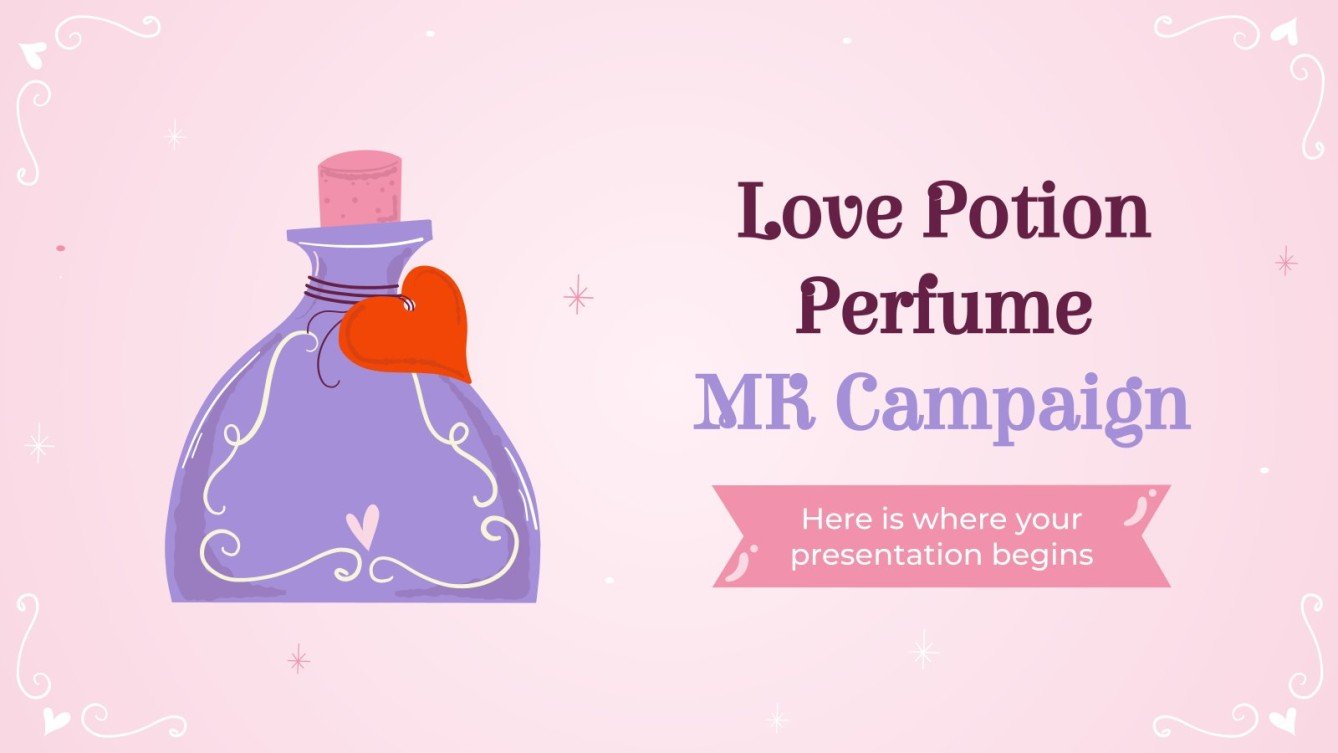 Love Potion Perfume MK Campaign | Google Slides & PowerPoint