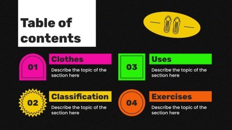 Spring & Summer Clothes Vocabulary for Pre-K | Google Slides