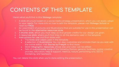 Vivide Social Media Google Slides & PowerPoint template