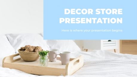 Decor Store Google Slides theme and PowerPoint template