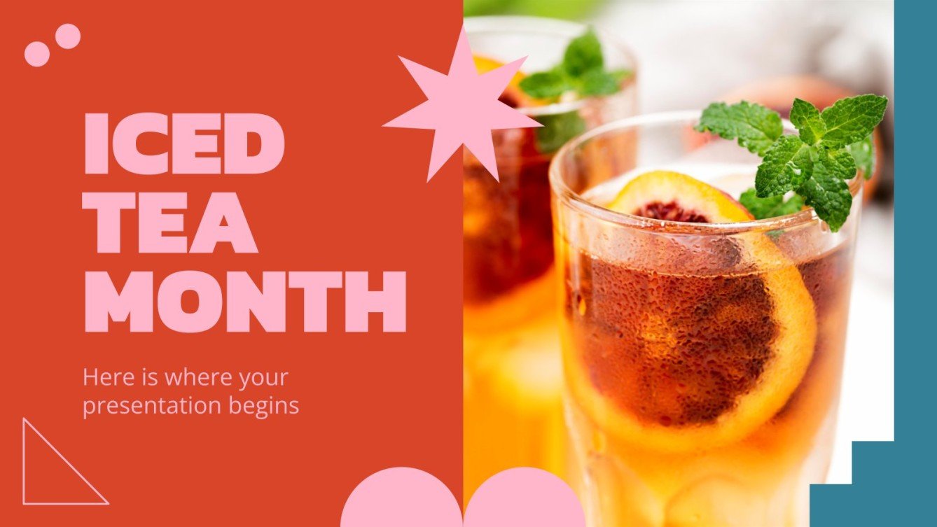 Iced Tea Month | Google Slides & PowerPoint
