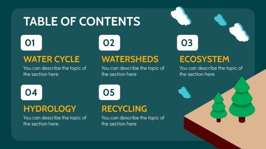 Ciencias: El agua de la Tierra | Google Slides y PowerPoint