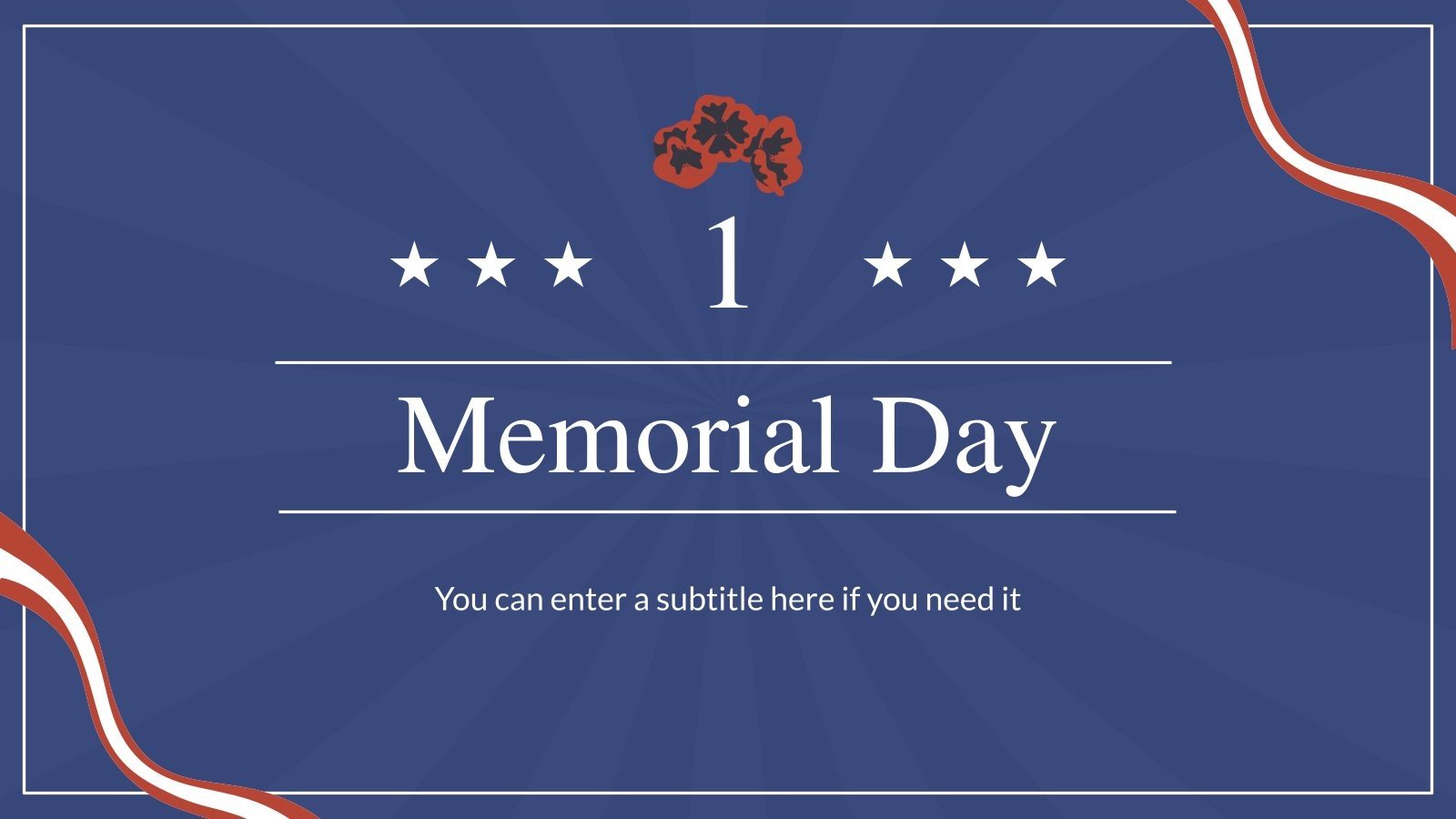 Memorial Day | Google Slides & PowerPoint