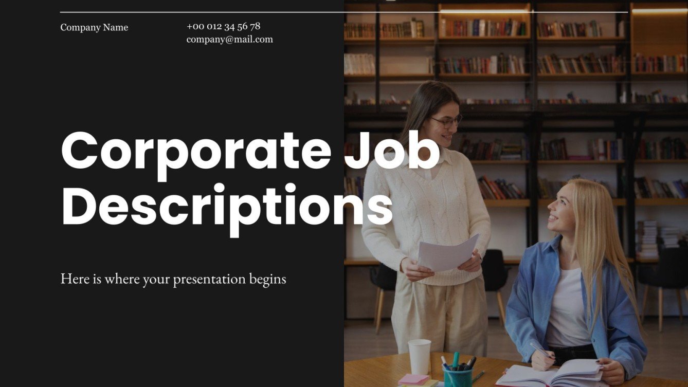 Free Google Slides & PPT templates related to Job Descriptions