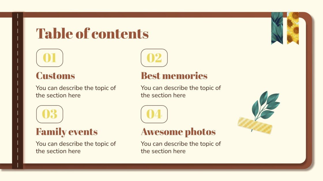 Middle School End of Year Memory Book | Google Slides & PPT