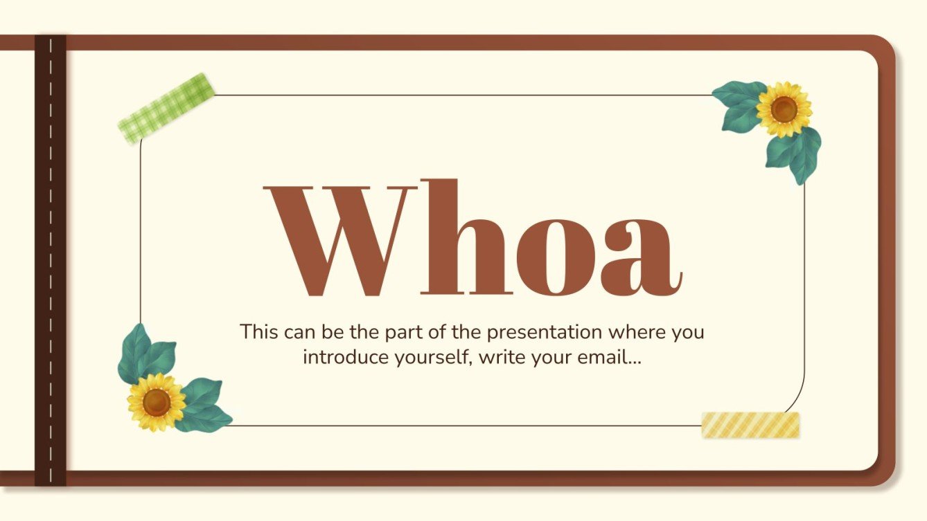 Middle School End of Year Memory Book | Google Slides & PPT