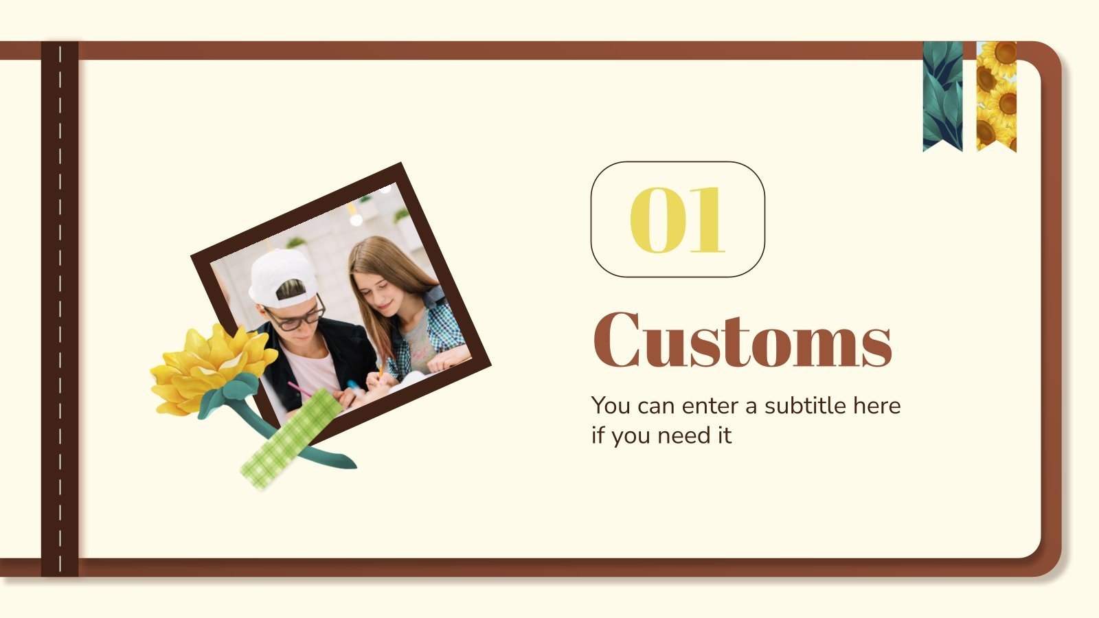 Middle School End of Year Memory Book | Google Slides & PPT