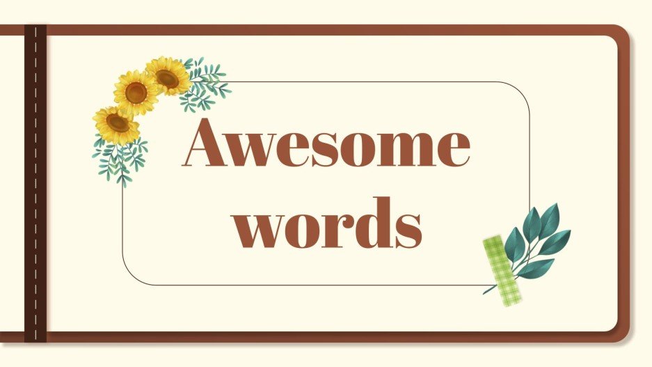 Middle School End of Year Memory Book | Google Slides & PPT